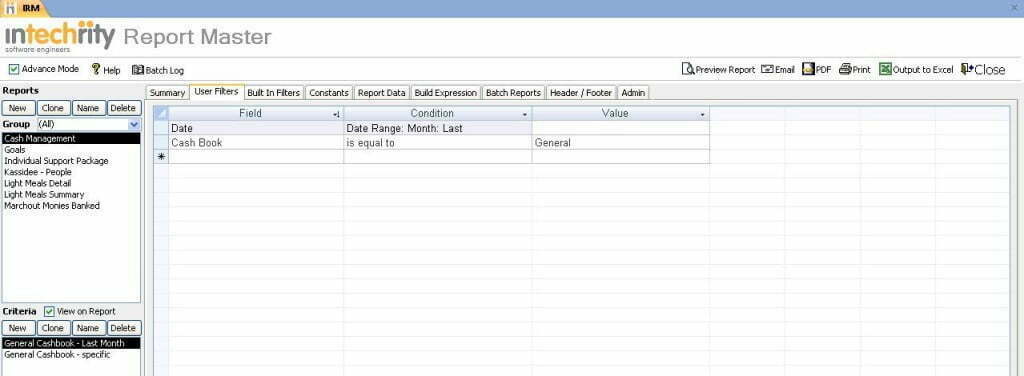 sql reporting tool - Intechrity